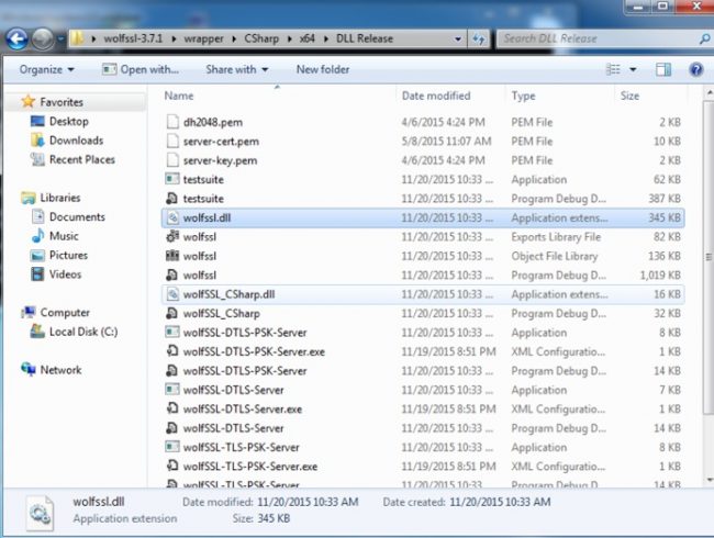 wolfSSL C# Wrapper Manual | Documentation - wolfSSL