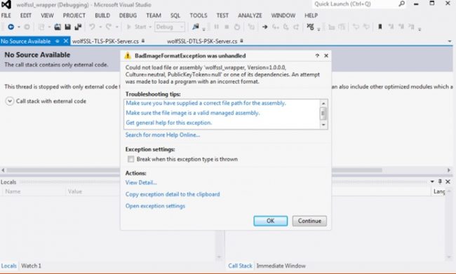 wolfSSL C# Wrapper Manual | Documentation - wolfSSL