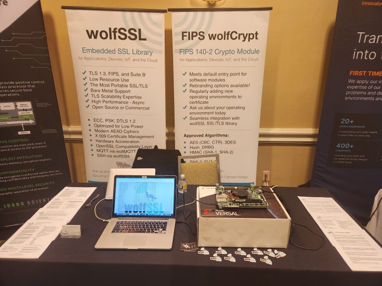 wolfSSL running on Xilinx Versal Hardware Encryption – wolfSSL