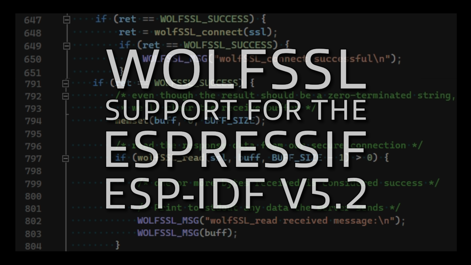 wolfSSL Support for the Espressif ESP-IDF v5.2 Beta – wolfSSL