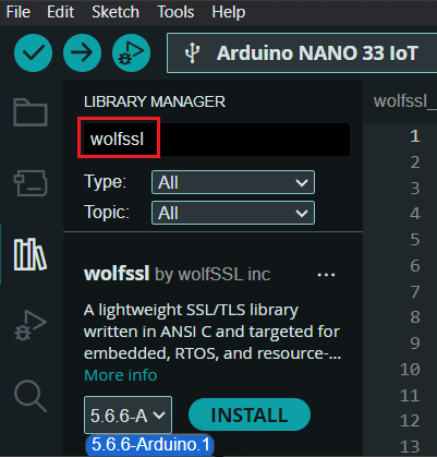 Getting Started with wolfSSL on Arduino – wolfSSL