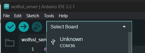 Getting Started with wolfSSL on Arduino – wolfSSL