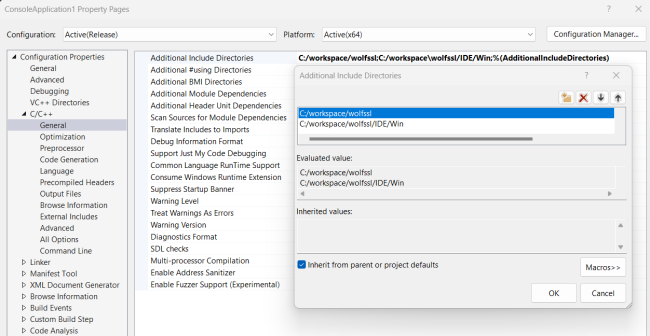 Getting Started with wolfSSL using Visual Studio 2022 – wolfSSL